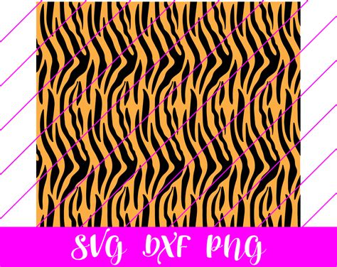Tiger Pattern Svg Free Tiger Pattern Svg Download Svg Art