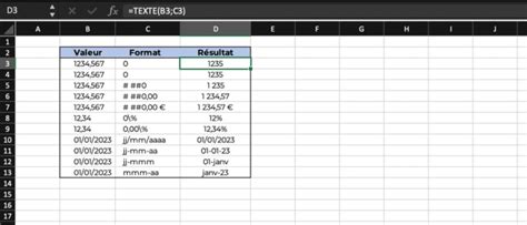Fonction Texte Excel Tutoriel Et Exemples