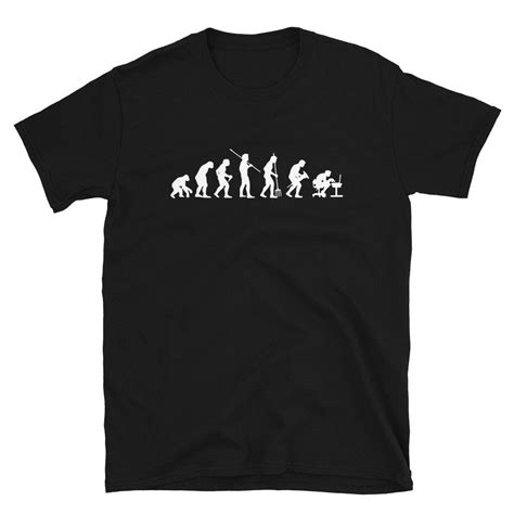 evolution of man computer programmer funny geek lover it etsy