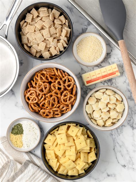 Ranch Snack Mix Entirely Elizabeth