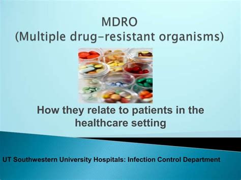 Mdro Infection Controlnursing Final Version 11 17 09 1 Ppt