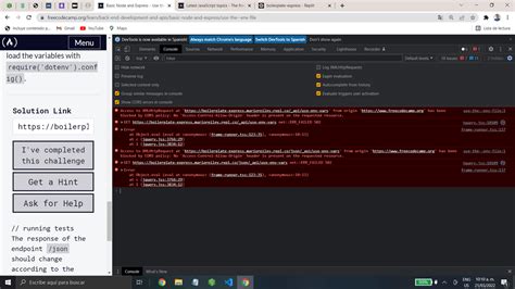 Use The Env File Fail Javascript The Freecodecamp Forum