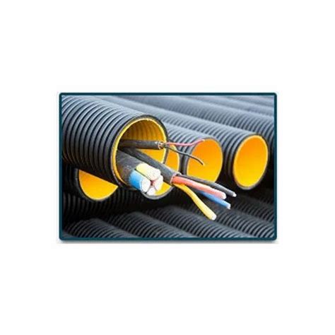 HDPE MM DWC Pipe For LAYING OF CABLE Length Of Pipe M At Best Price In Nagpur
