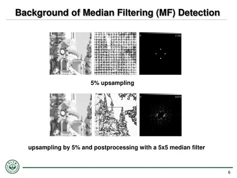ppt median filtering detection using edge based prediction matrix