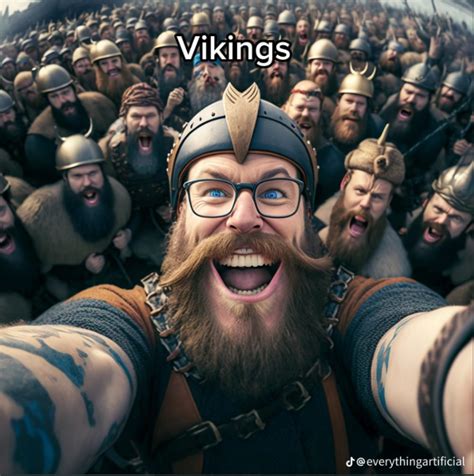 Selfies históricos de la humanidad recreados con inteligencia