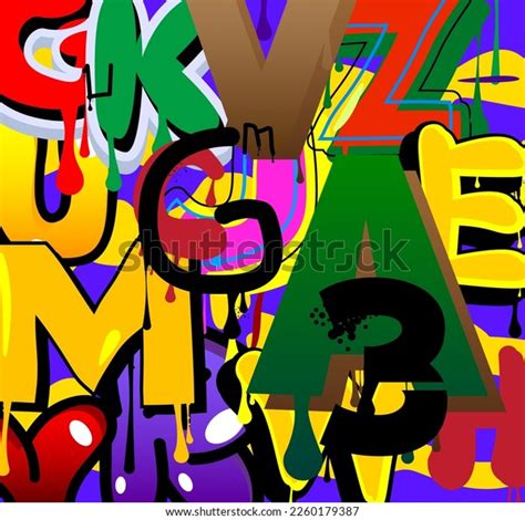그래디언트 기하학적 추상 현대 거리 아트 스톡 벡터로열티 프리 2260179387 Shutterstock