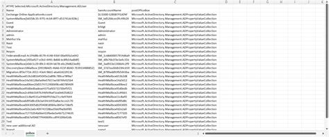 Want To Export All Ad Users Postofficebox Attribute Information Microsoft Qanda