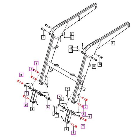 Mahindra Tractor Loader Bucket And Tractor Pins Mahindra Direct Parts