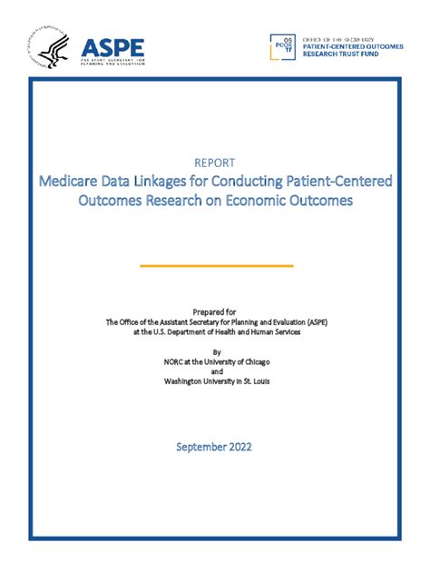 fillable online aspe hhs medicare data linkages for conducting patient