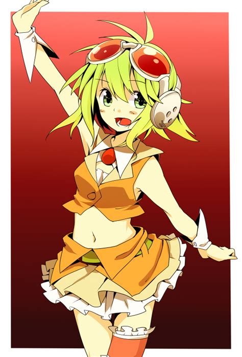 Gumi Vocaloid Drawn By Oguro Moyashi Hon Danbooru