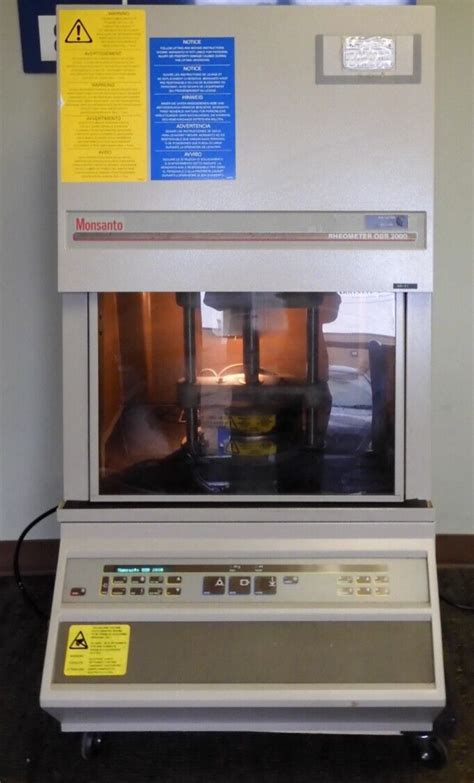 Monsanto Alpha Technologies Odr 2000 Oscillating Disc Rheometer Cald 12 23 Bullseye