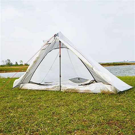Asta Gear Shanju 1 Person Cuben One Man Camping Pyramid Tent Camping E
