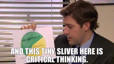 Yarn And This Tiny Sliver Here Is Critical Thinking The Office