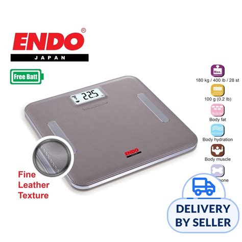 Endo Digital High Precision Body Fat Analysis Scale Ntuc Fairprice