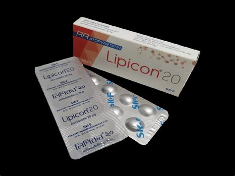 Lipicon 20 Mg Tablet 10s Strip Online Pharmacy Bd