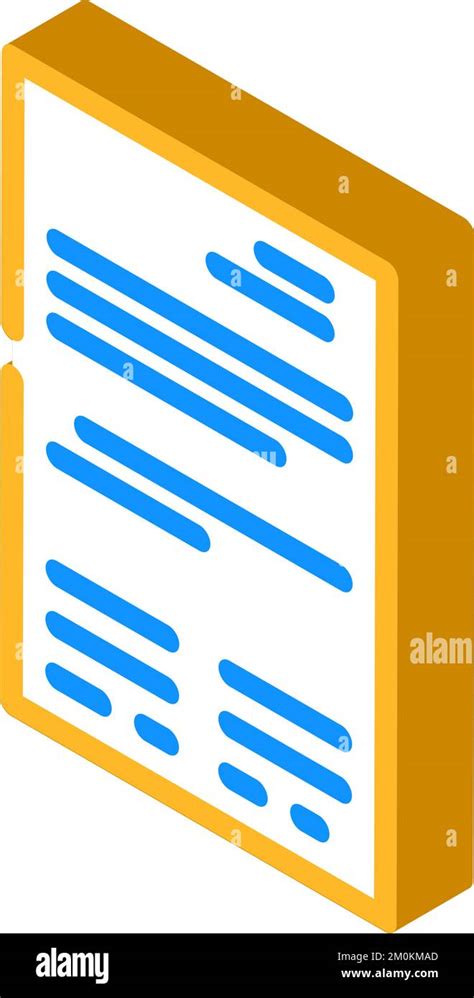 Business Folder Isometric Icon Vector Illustration Stock Vector Image And Art Alamy