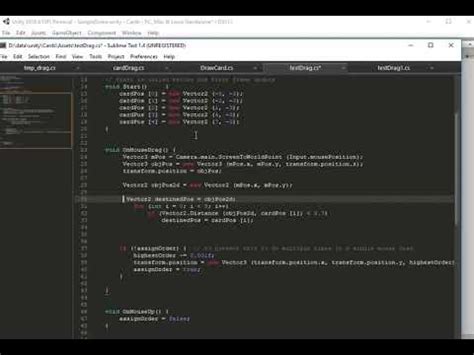 Unity Programming Tutorial Exercise YouTube