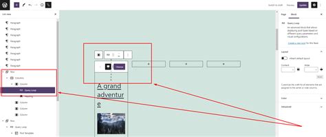 Query Loop Block Toolbar Settings Dont Scale Down Well · Issue 35531