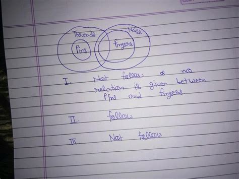 each contains a question of two statements i and ii giving certain
