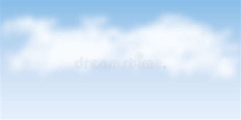 Fluffy Cloud Background Seamless Stock Illustration Illustration Of