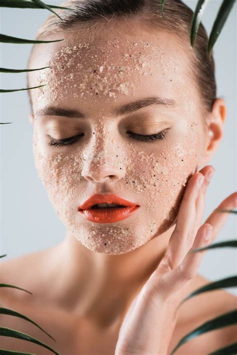 Selective Focus Of Naked Woman With Stock Image Image Of Pampering Exotic