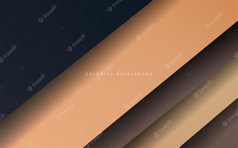 Premium Vector Abstract Overlap Layer Background Brown Background