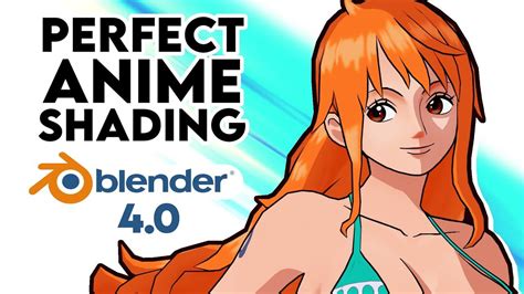 Perfect Anime Toon Shading In Blender 4 0 In 2025 Blender Tutorial