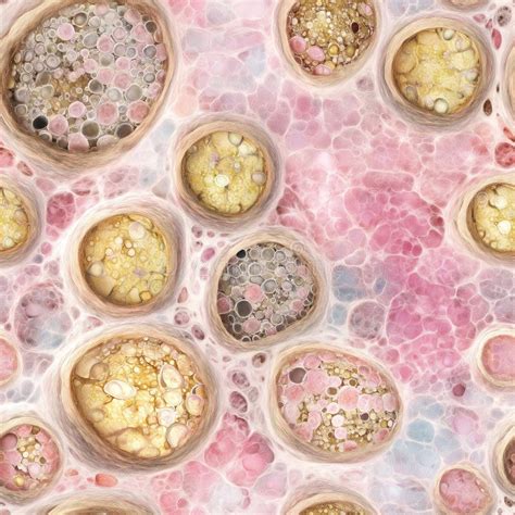 Seamless Texture Of Biological Tissue Under Microscope Stock Image Image Of Macro Microscopy