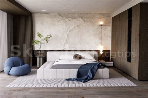 12502 Sketchup Bedroom Interior Model Download