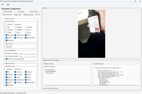 Building A Gui Tool To Easily Tune Dynamsoft Barcode Reader Parameters Dynamsoft Developers Blog