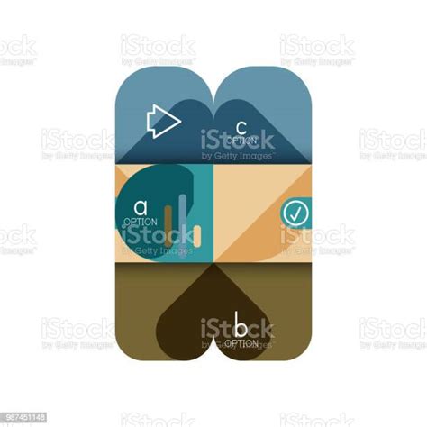 인포 그래픽 옵션 및 단계적으로 둥근된 사각형 차트 그래프 옵션 부품 프로세스 다이어그램의 요소 0명에 대한 스톡 벡터 아트 및 기타 이미지 Istock