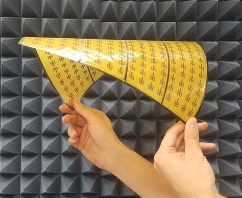 2 D Flexible Phased Array Antenna Sheet With 256 10 Ghz Patch Antennas