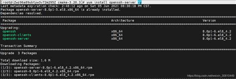 centos8安装cmake的问题： could not find openssl try to set the path to