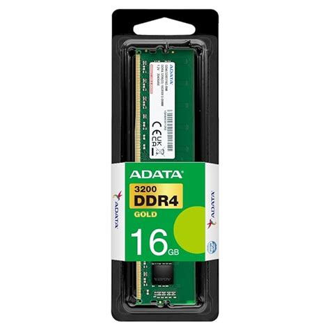Adata Premier 16gb 3200mhz U Dimm Ddr4 Desktop Memory