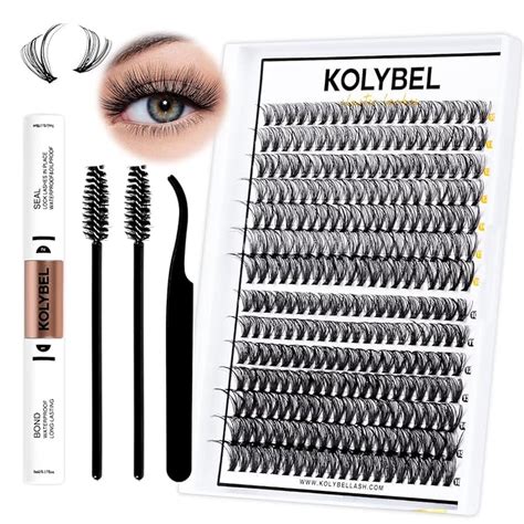 Kolybel Lash Clusters Kit Individual Lashes Cluster Eyelash