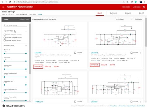 Webench® Toolslm5001 The Reason Of Exceeded Current Limit And Want To Know The Recommended