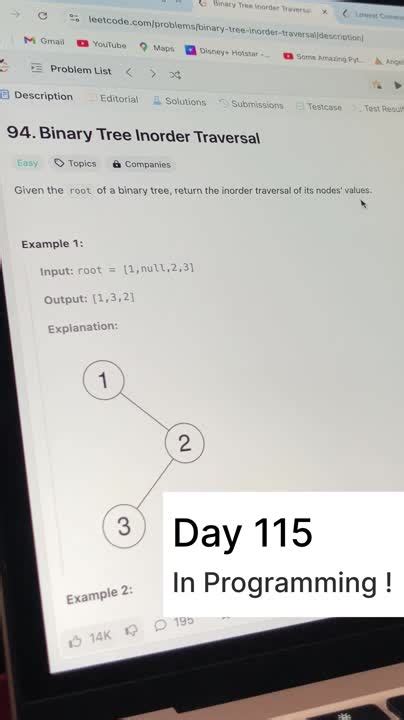 java leetcode binarytree problemsolving 100daysofcode