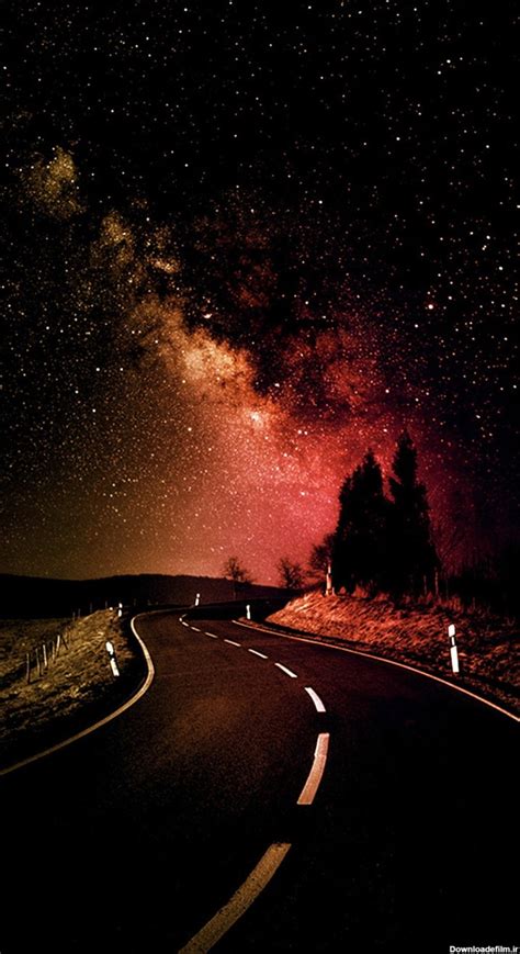 تصویر زمینه جاده زیبا