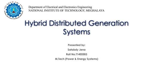 Hybrid Distributed Generation Pptx