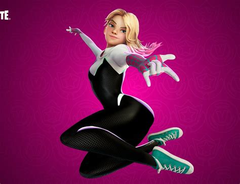 1452x1112 Spider Gwen Without Mask Fortnite 1452x1112 Resolution
