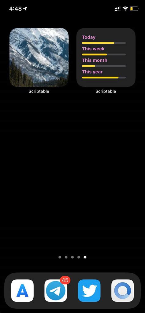 Time Progress Widget Scrolller Time Progress Widget Scrolller
