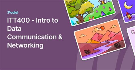 itt400 intro to data communication and networking