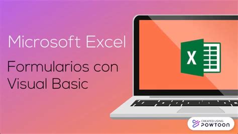 Microsoft Excel Formularios Con Visual Basic Youtube