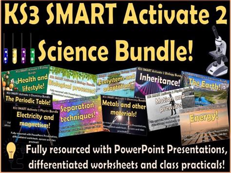 Smart Activate 1and2 Ks3 Science Bundle Teaching Resources