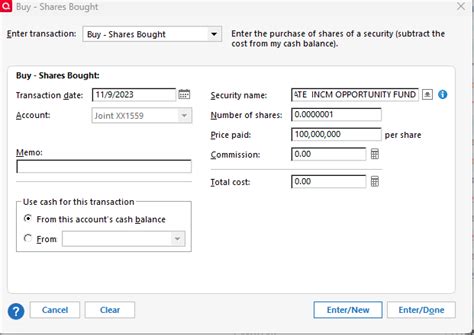 Surprising 8 Digit Precision Feature — Quicken
