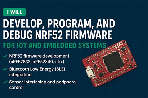 Develop Nrf52 Iot Development Pcb Firmware Stm32 Esp32 Ble App