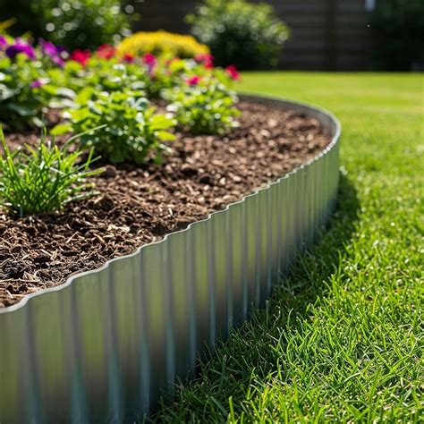 Galvanized Metal Landscape Edging