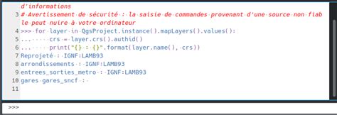2 Scripts Python Introduction à Pyqgis