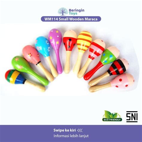 Jual Small Wooden Maraca Shopee Indonesia