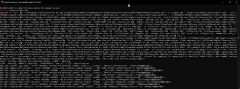I Cant Get The Second To Last Command For The Compilation To Work On Windows · Issue 3589